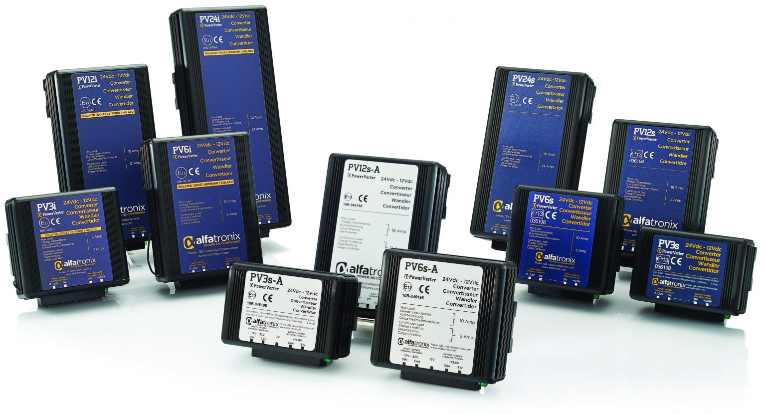 24VDC-12VDC Voltage Converter – Emergency Shop