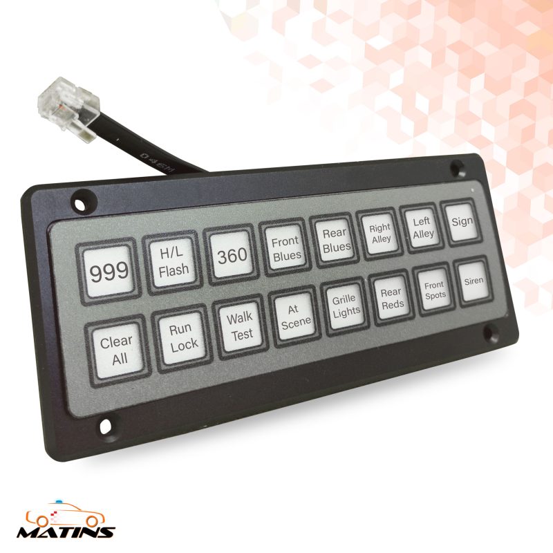 MCS T16A Switch Panel – Emergency Shop